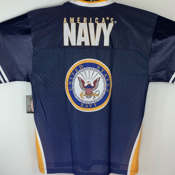 JWM | Shirts | Full Sublimation Navy Football Jersey | Poshmark